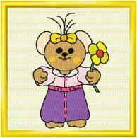 CUTE BEAR SQUARES 1 | OregonPatchWorks